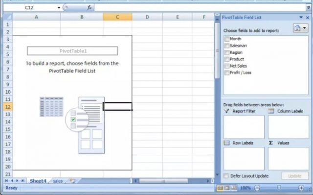 Pengertian dan Cara Membuat PivotTable di Excel