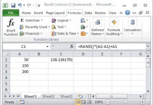 Cara Mudah Membuat Angka Acak atau Random Pada Excel