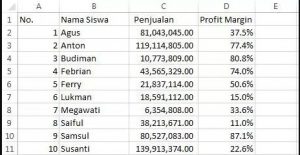 Cara Mudah Membuat Angka Acak atau Random Pada Excel