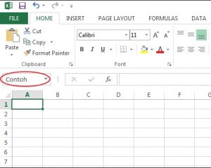 Memahami Istilah Row, Coloumn, Cell, dan Range di Excel